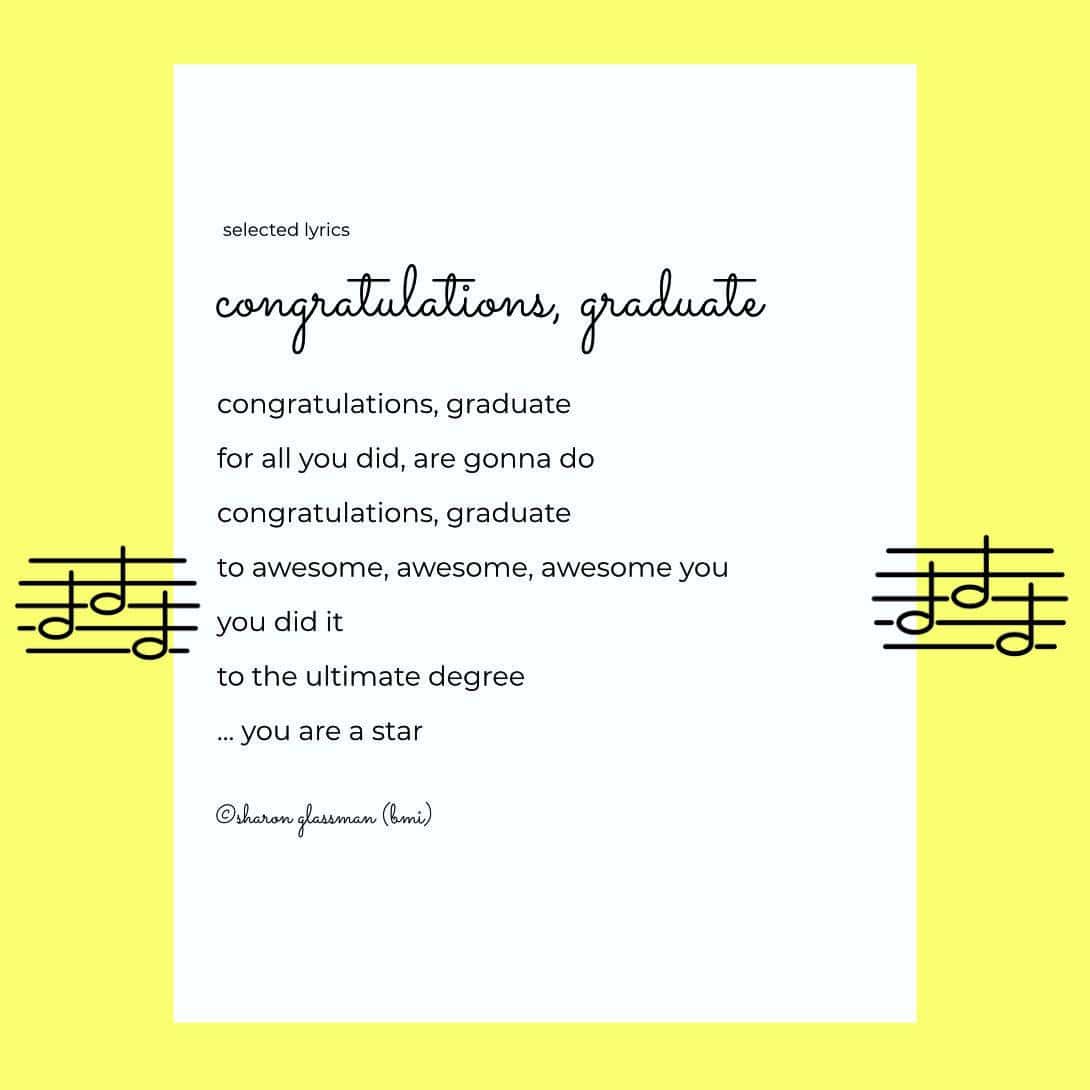 Congratulations Graduate – Smile Songs